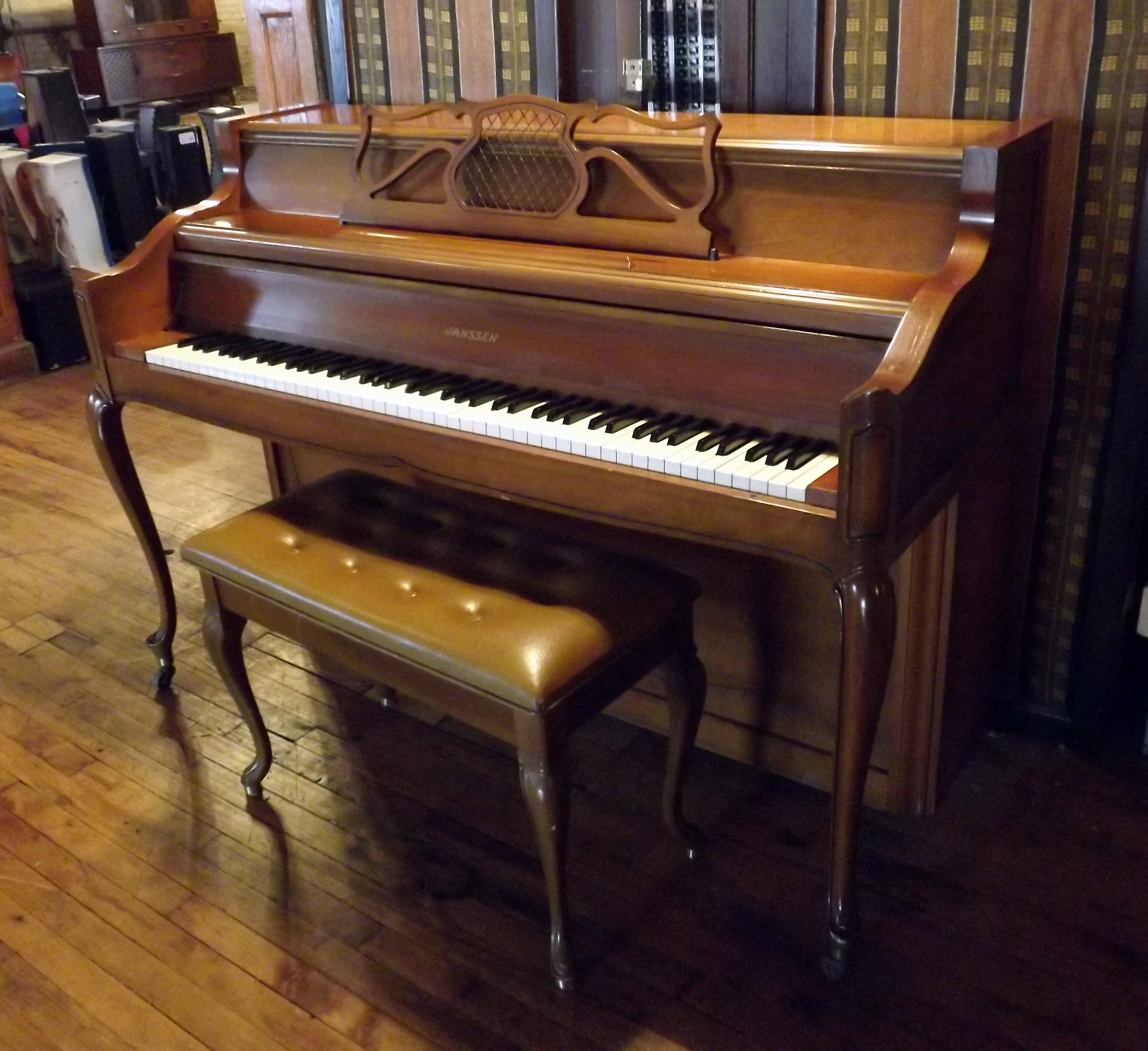 Janssen Upright Piano – Salvage One